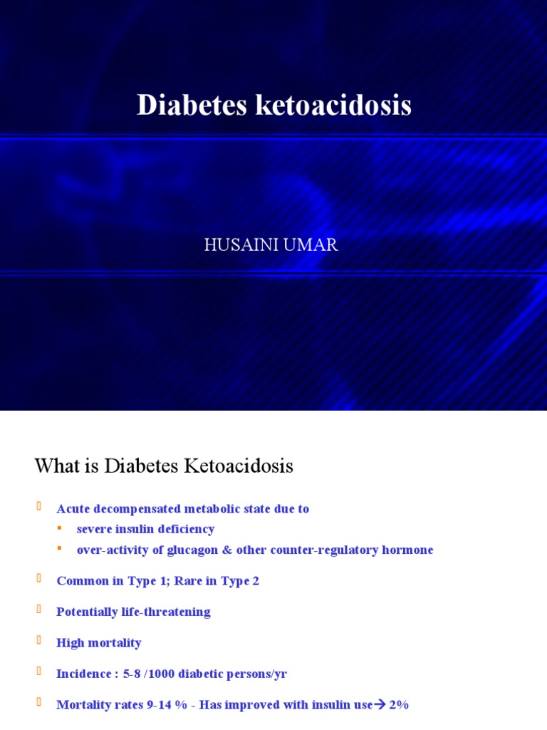 01b. ACUTE COMPLICATIONS (KAD & HONK) | PDF | Hyperglycemia | Diabetes