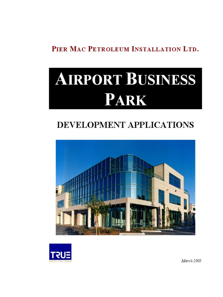 Airport Business Park-Specifications | PDF | Parking Lot | Lighting