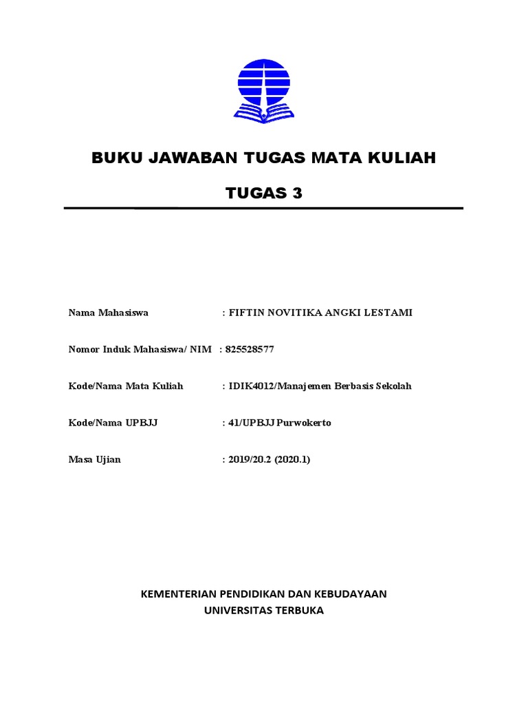 Contoh Lembar BJT untuk Sekolah Efektif | PDF