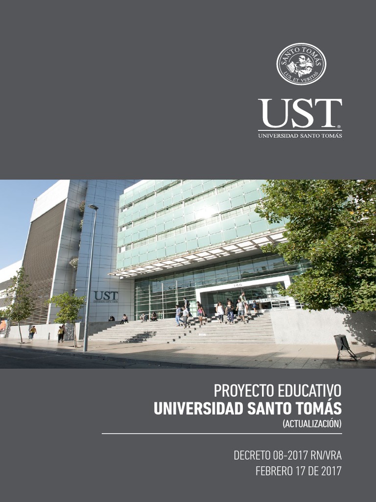 Proyecto Educativo UST | PDF | Plan de estudios | Universidad
