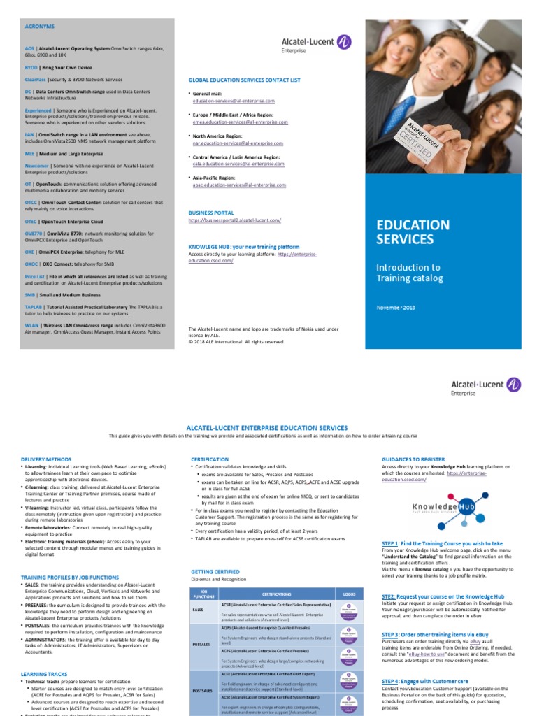 Understand The Training Catalog - en | PDF | Educational Technology ...