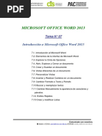 Guia de para Examen de Computacion WORD | PDF | Point and Click | Microsoft Word