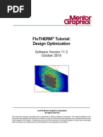 FLOTHERM 5.1: Thermal Design Guide | PDF | Electronics | Simulation