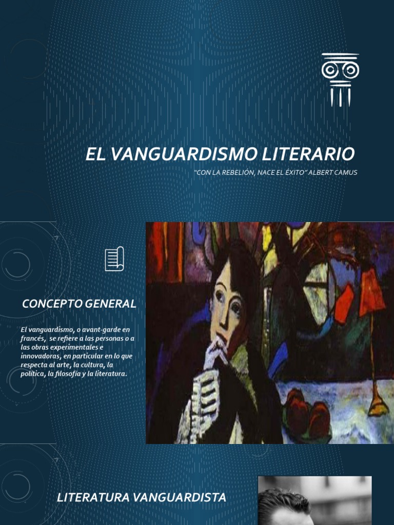 El Vanguardismo Literario | PDF | Vanguardia | Poesía