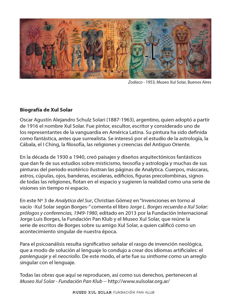 Bio Xul Solar | PDF | Clásicos