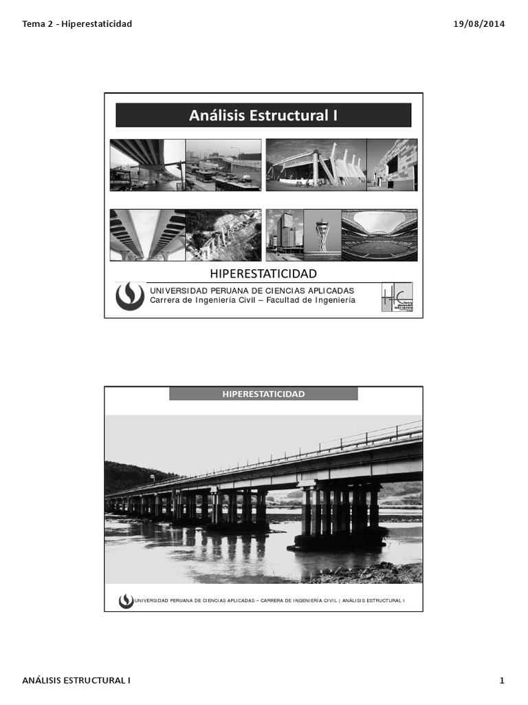 Hiperestaticidad en Ingeniería Civil | PDF | Análisis estructural ...