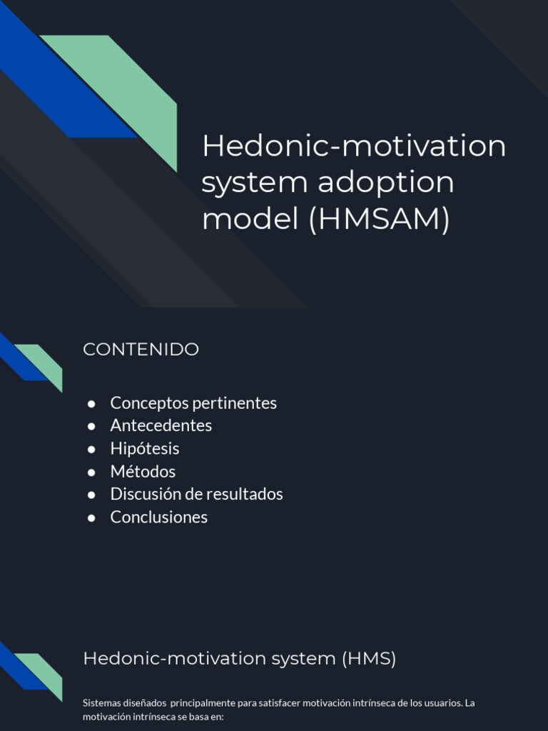 Hedonic Motivation System Adoption | PDF | Motivación | Motivacional