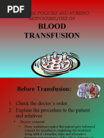 Transfusion Checklist Poster June 2021 Ver 1.0 1 | PDF | Blood ...