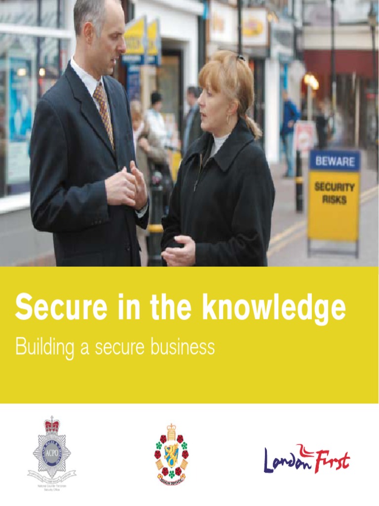 Secure in The Knowledge: Building A Secure Business | PDF | Information ...