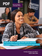 SELT B1 Test Sample-Speaking and Listening Part 1a-B | PDF