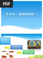 E.010 Madera DS #005-2014 PDF | PDF | Rigidez | Pandeo
