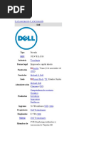 Historia y Evolución de Dell | PDF | Dell | Hardware de la computadora