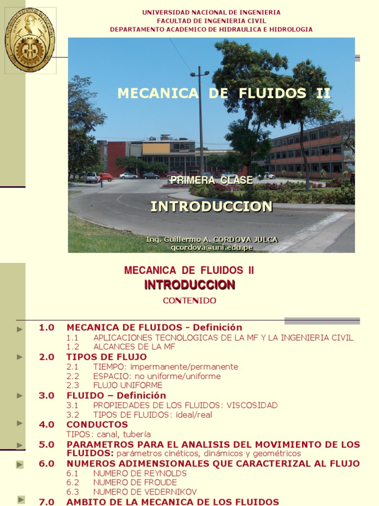 Mecánica de Fluidos 2 | PDF | Fluido | Isaac Newton