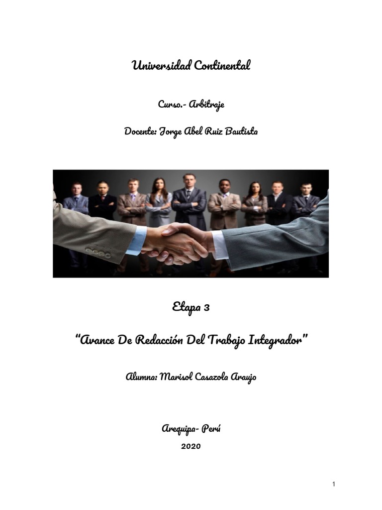 Procedimiento Arbitral | PDF | Arbitraje | Debido al proceso