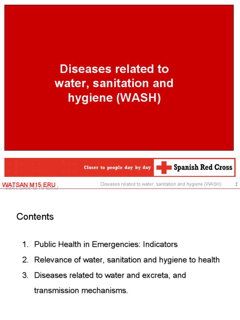 WASH: Health Risks and Disease Prevention | PDF | Sanitation | Hygiene