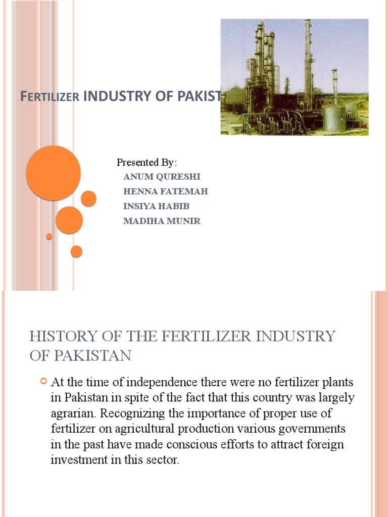 Overview of Pakistan's Fertilizer Industry | PDF | Fertilizer | Labour ...