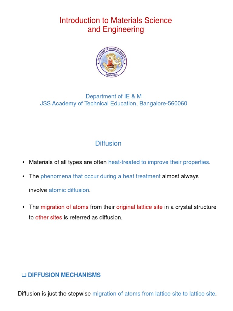 msml5 151006072729 Lva1 App6892 PDF | PDF | Diffusion | Crystal Structure