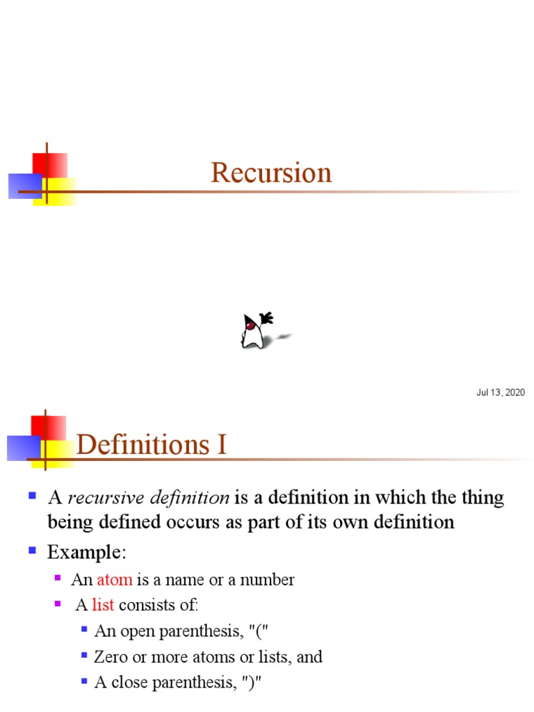 48 Recursion | PDF | Recursion | Subroutine