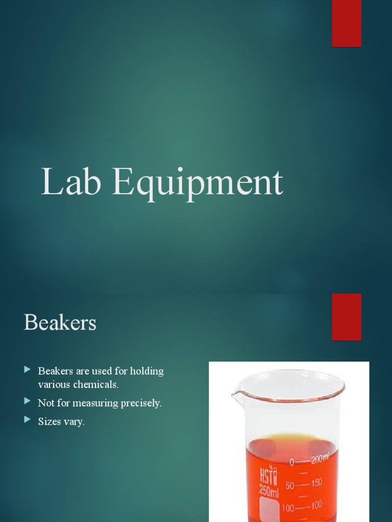 Lab Equipment Powerpoint | PDF | Laboratory Equipment | Laboratories