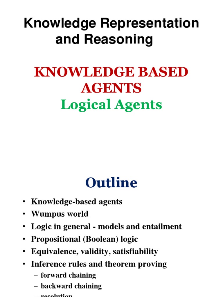 6.module4 LOGIC 5 | PDF | Knowledge Representation And Reasoning | Logical Consequence