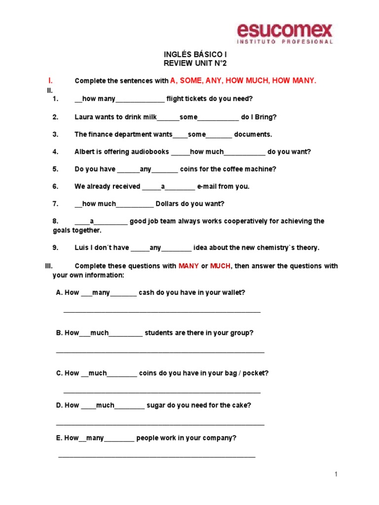 Basic English Exercises | PDF | Communication | Learning