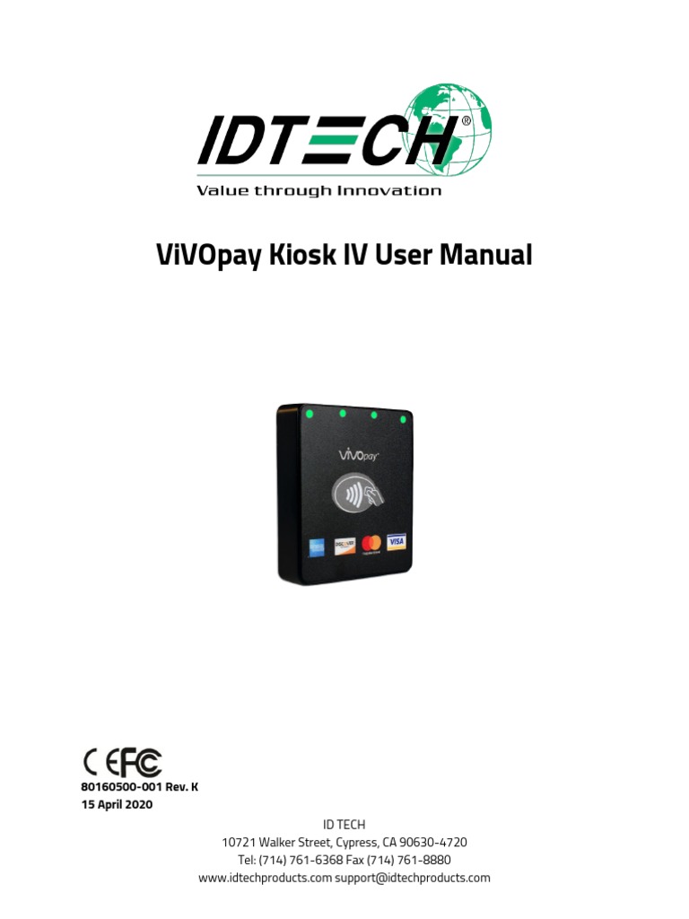 Kiosk IV User Manual | PDF | Electromagnetic Interference | Radio