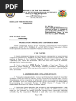 Sample Formal Charge | PDF | Complaint | Legal Procedure