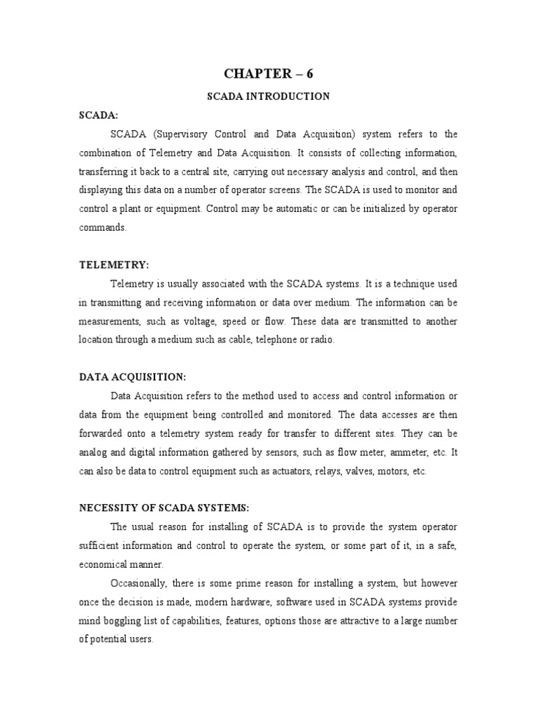 SCADA Systems Overview | PDF | Scada | Programmable Logic Controller