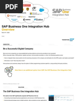 Integration Framework 2 0 For SAP Business One | PDF | Cloud Computing | Xslt