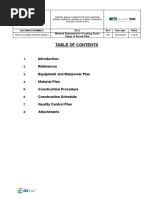 Method Statement For Bored Pile Construction | PDF | Deep Foundation ...