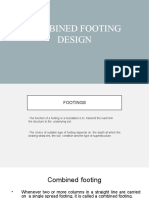 Trapezoidal Combined Footing Design Guide | PDF | Rectangle | Column
