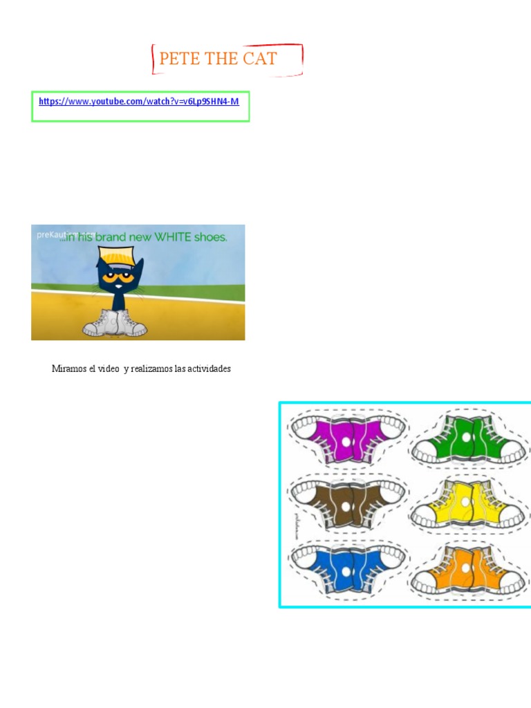 Pete The Cat | PDF