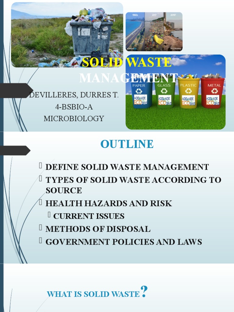 Solid Waste Management Guide | PDF | Municipal Solid Waste | Waste ...