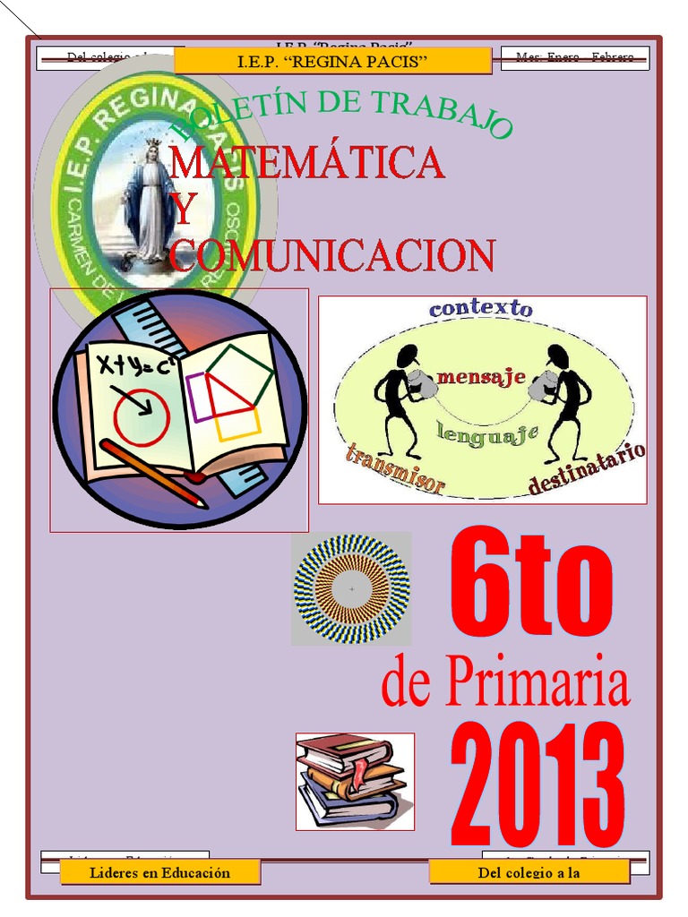 6º Vac - Matematica | PDF | Adjetivo | Sintaxis