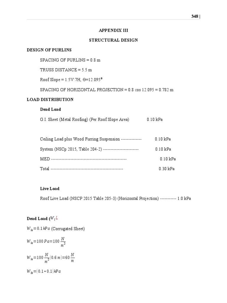 Appendix Iii - A | PDF | Beam (Structure) | Civil Engineering