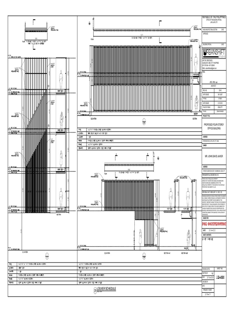 19 Louver Schedule | PDF