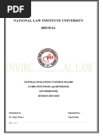 CPCB - Central Pollution Control Board Contacts | PDF