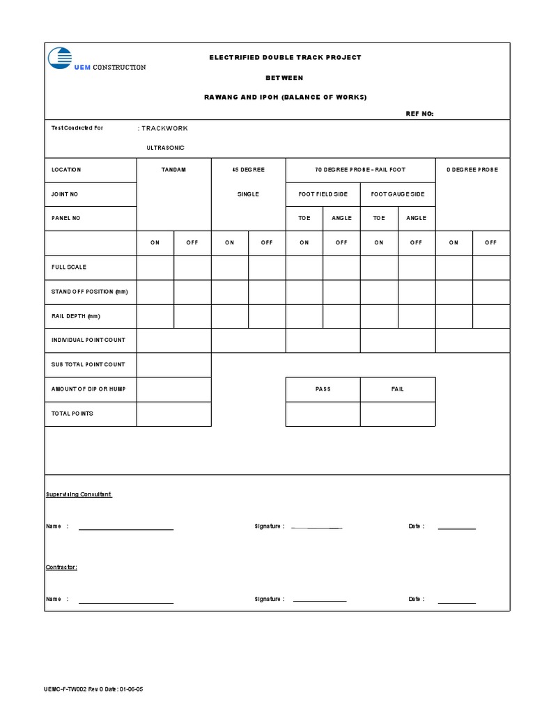 Electrified Double Track Project Between Rawang and Ipoh (Balance of ...