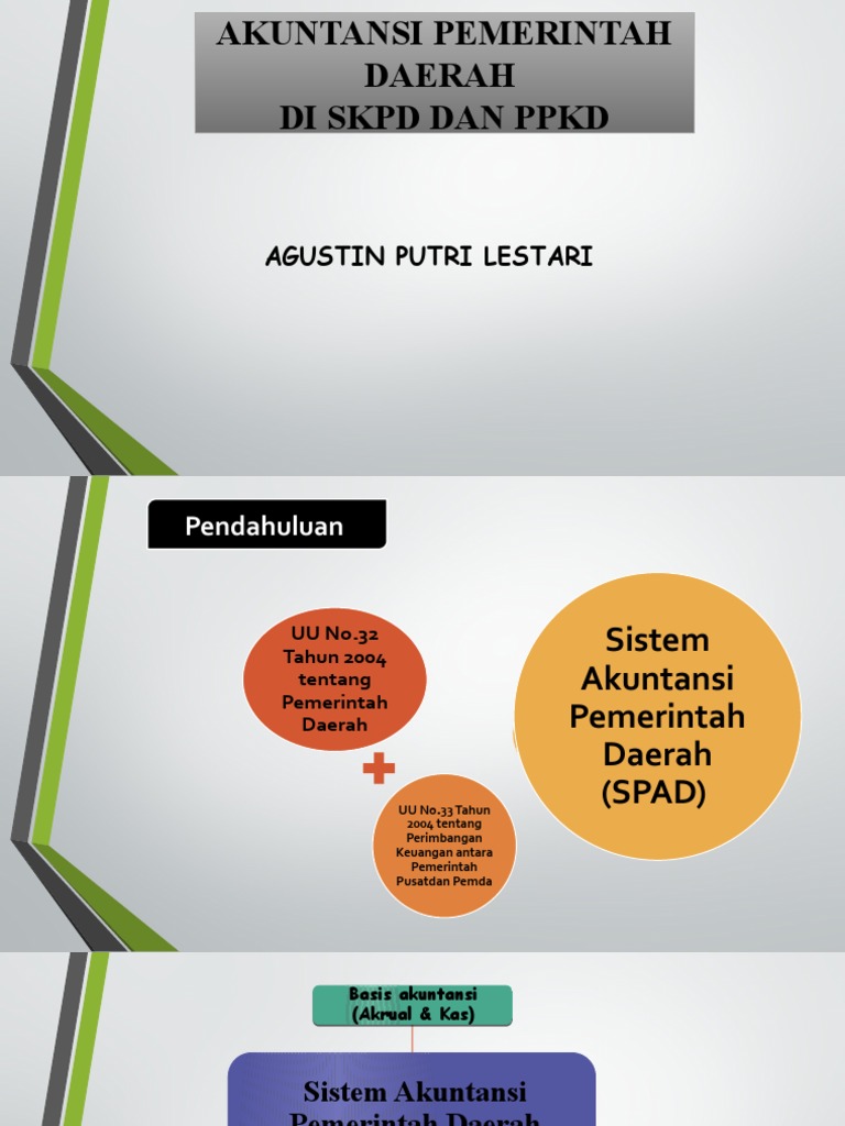 Perbedaan SKPD dan PPKD dalam Akuntansi | PDF | Pengelolaan Keuangan & Uang