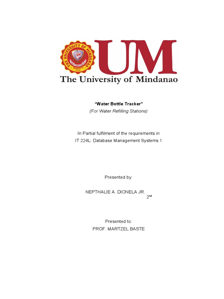 Final Documentation | PDF | Data Model | Software Design