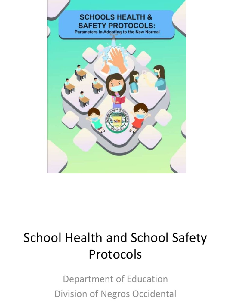 Office and School Safety Protocols 2020 | PDF | Hand Washing | Health ...