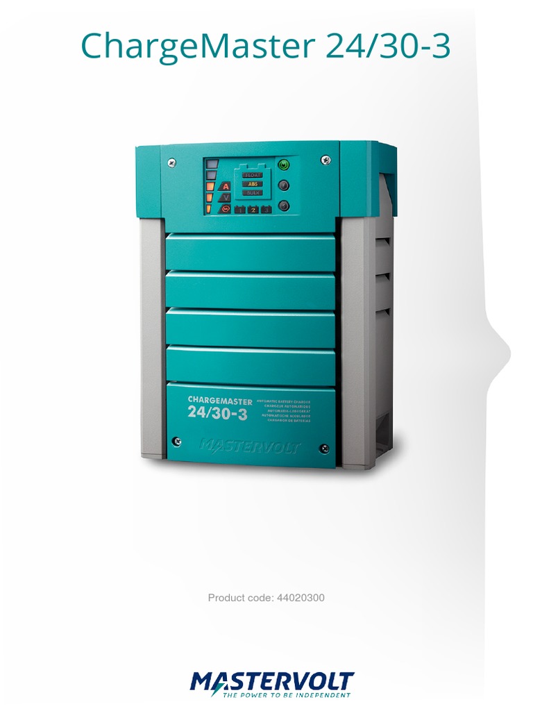Chargemaster 24 30 3 | PDF | Power Supply | Battery Charger