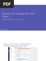 Microsoft Teams Enterprise Deployment Overview - Microsoft Teams - Microsoft Learn | PDF ...