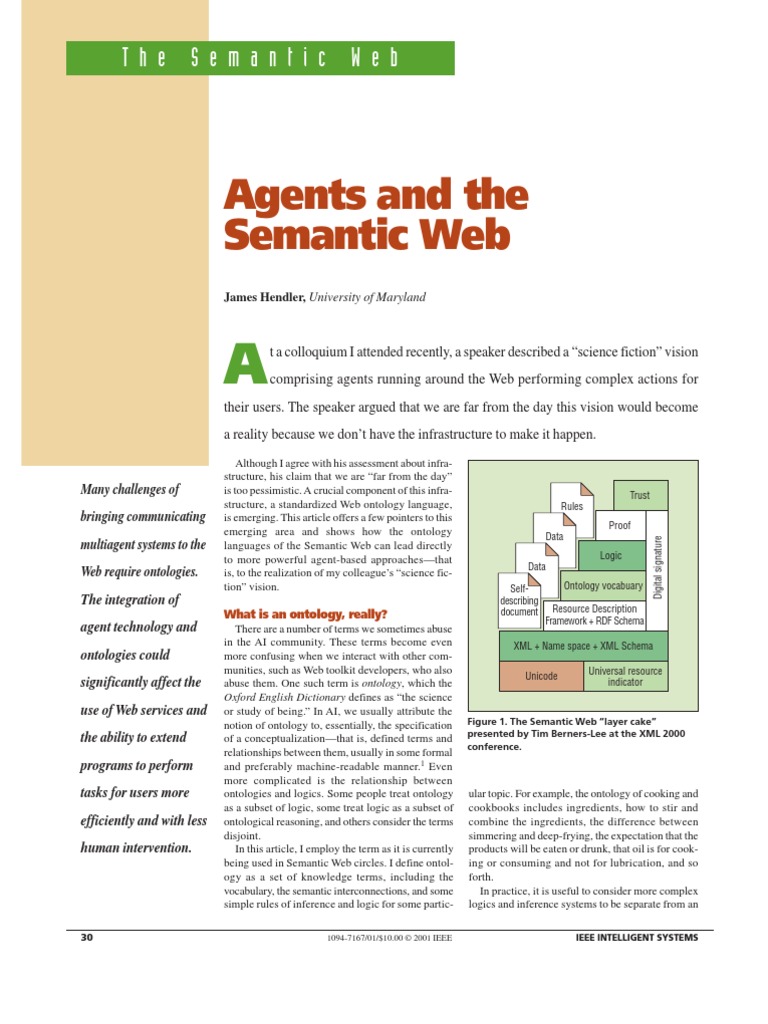 Semantic Web | PDF | Semantic Web | Resource Description Framework