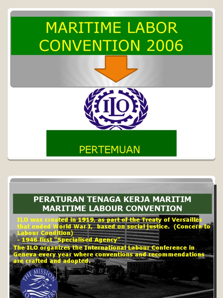 MLC (Maritime Labour Convention) | PDF | International Labour ...