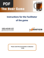 Insights from the MA-system Beer Game | PDF | Supply Chain | Business