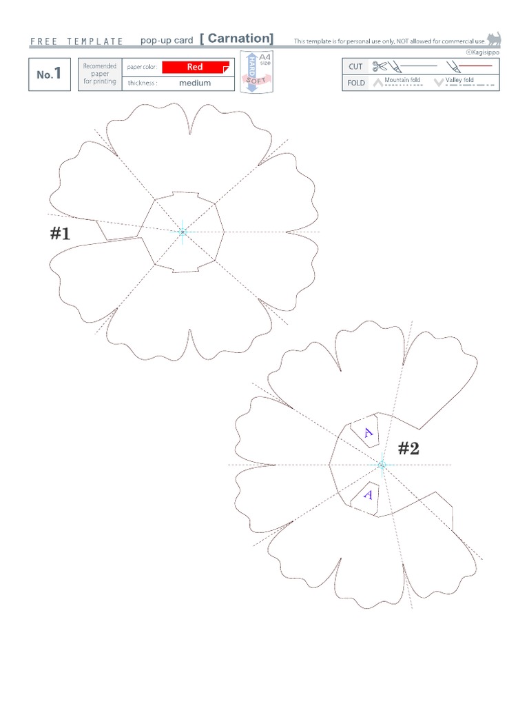 A4 Carnation Template Eng PDF | PDF