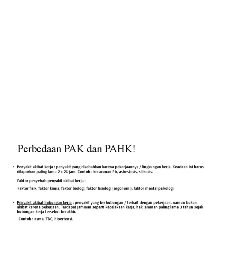 Perbedaan Pak Dan Pahk | PDF