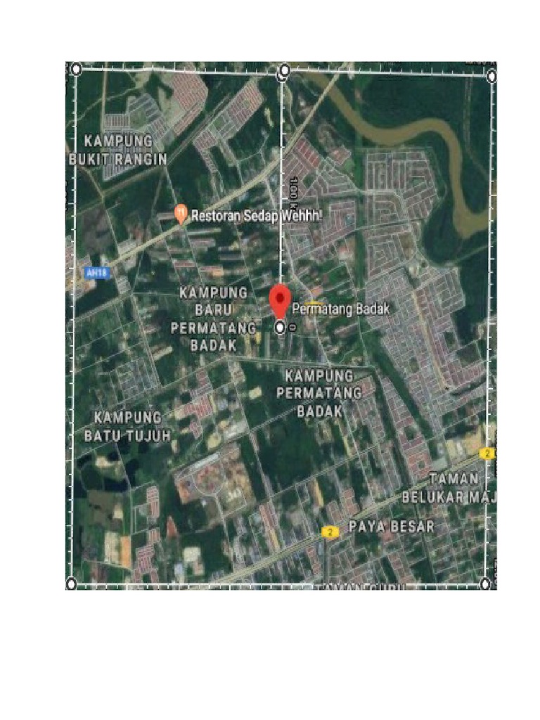 Peta Permatang Badak