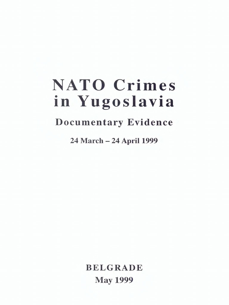 Ringe, Ringe Raja, Doš'o Čika Paja (NATO-zlochini No.1a) 24.Mart-24 ...